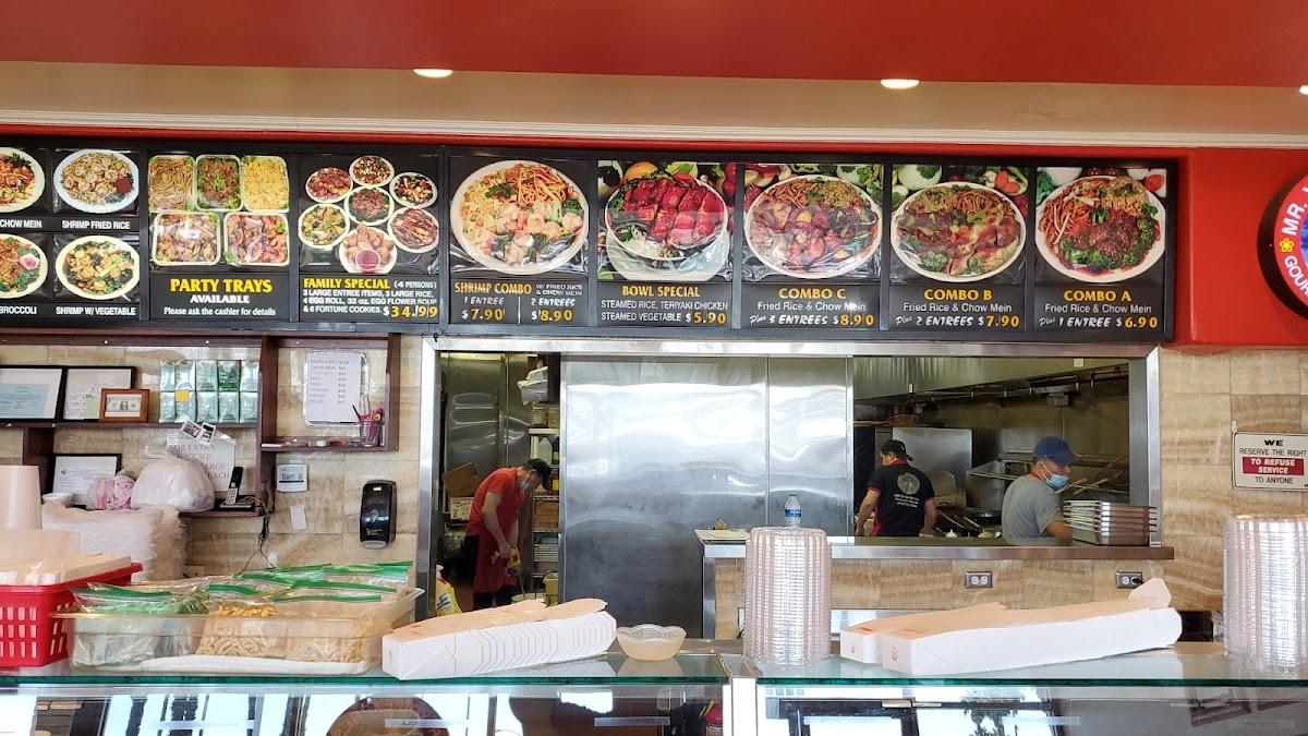 Menu at Mr You Express Chinese Food restaurant, Hemet