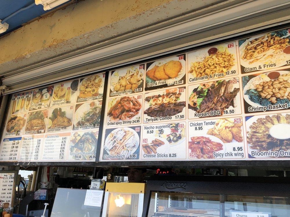 Menu at Redondo Coffee Shop and Bait & Tackle Shop cafe, Redondo Beach ...