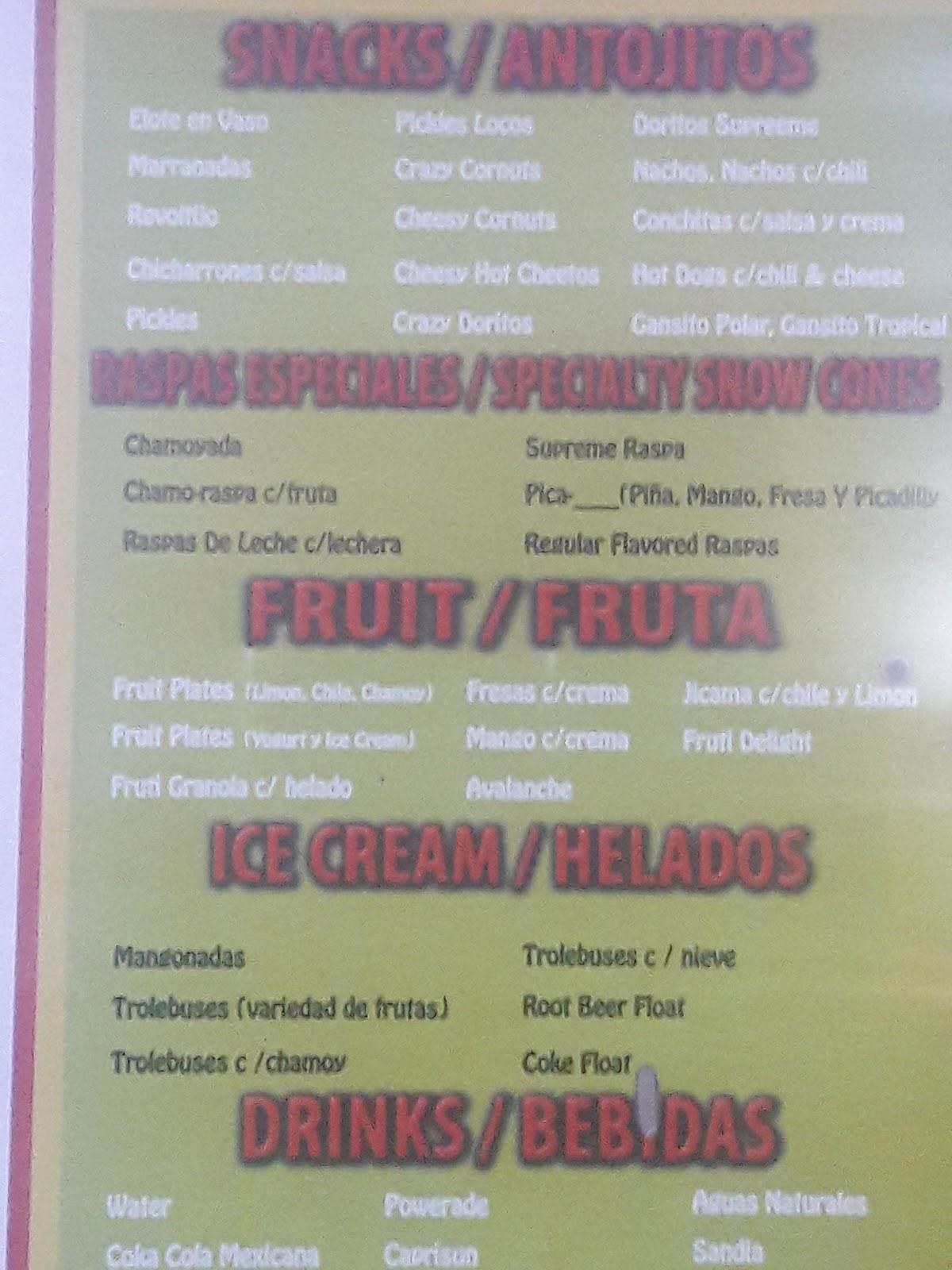 Menu at Taco Ole - Sharyland restaurant, Mission, US-83 BUS