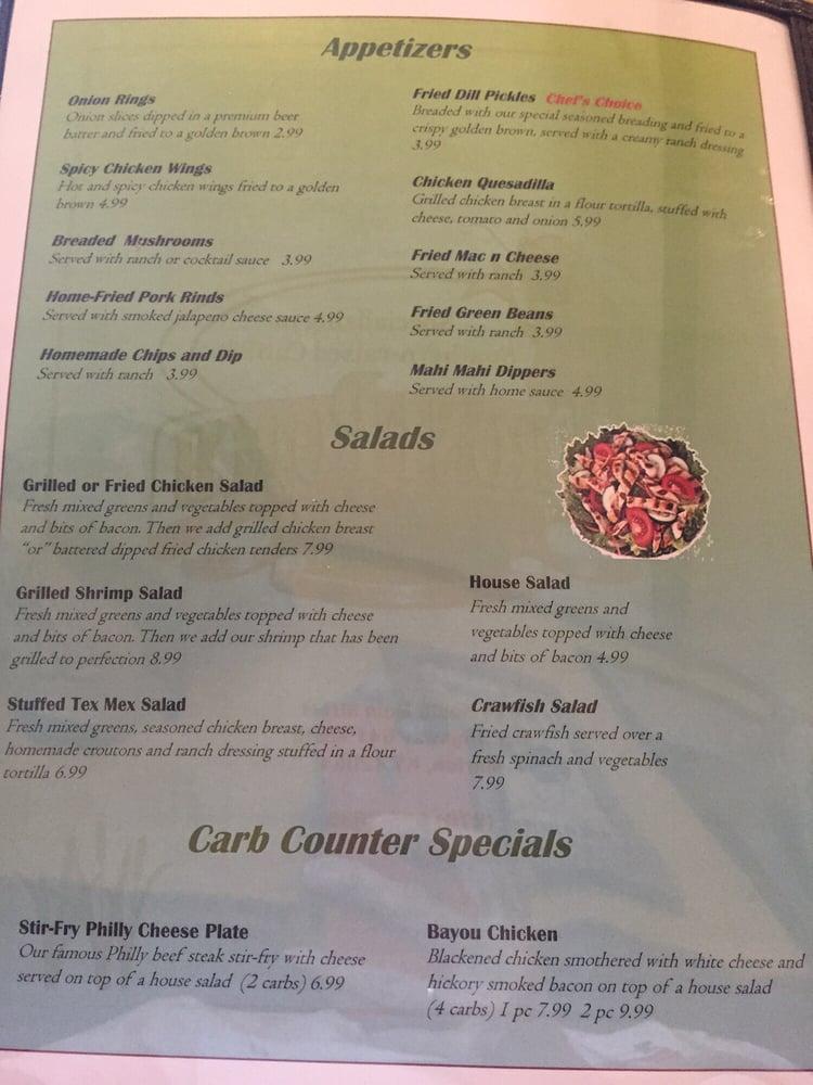 Menu at The Front Porch restaurant, Marion, 914 S Main St