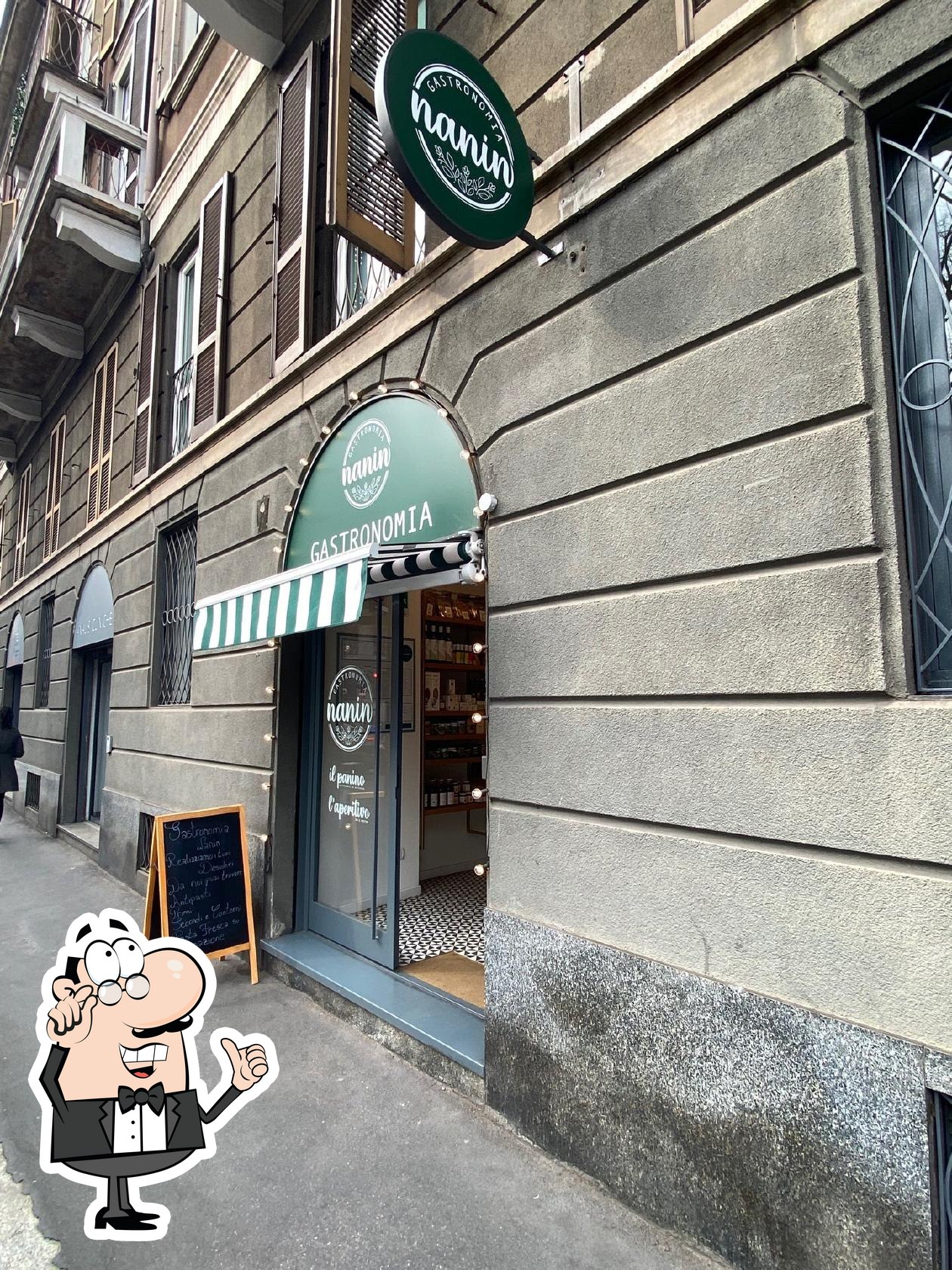 Gastronomia NANIN restaurant, Milan, Via della Moscova 22