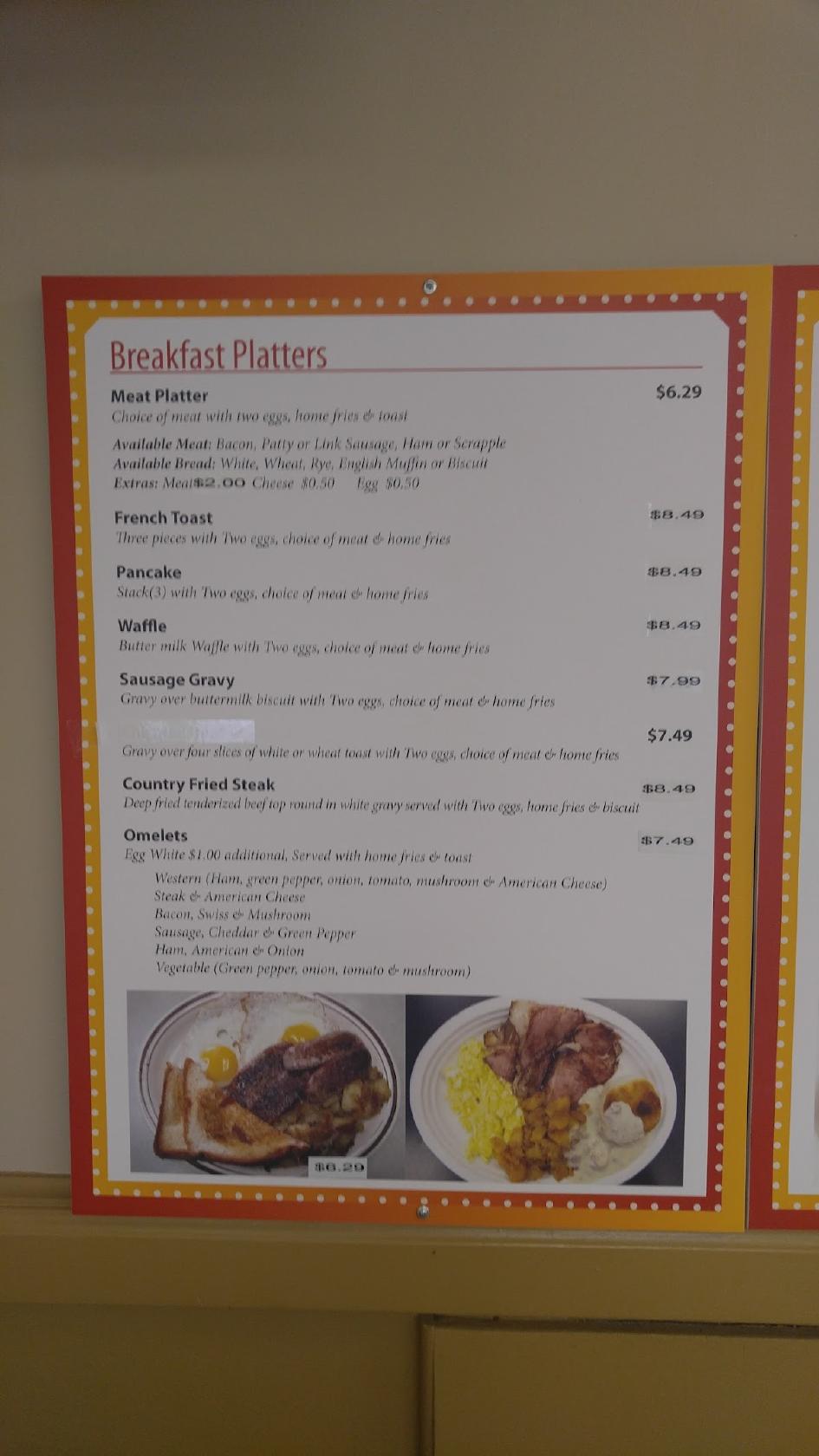 Menu at BLT Grill cafe, Gaithersburg