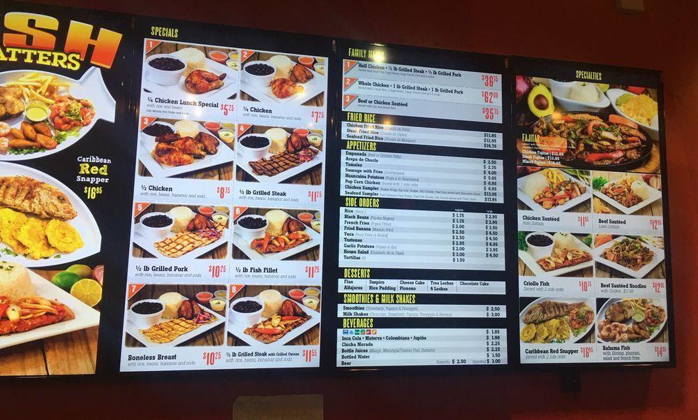 Menu at La Granja restaurant, Lake Worth Corridor, 6260 Lantana Rd