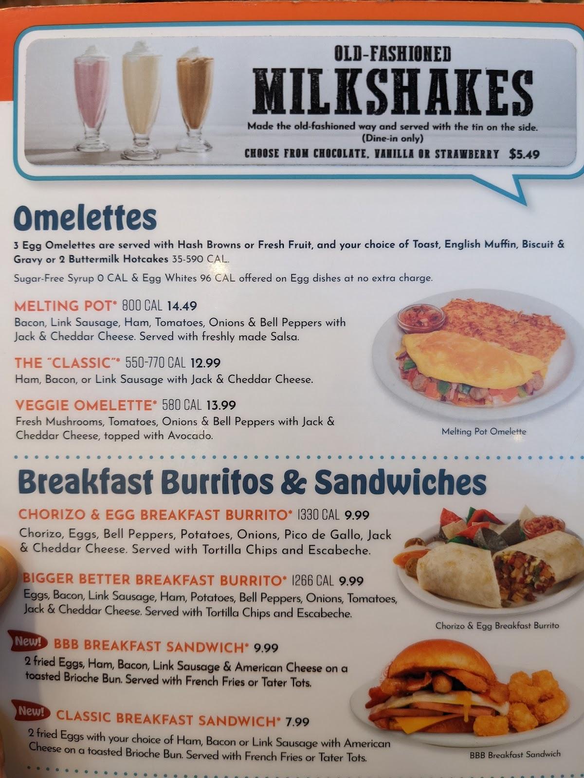 Menu at NORMS Restaurant, Rialto, W Renaissance Pkwy