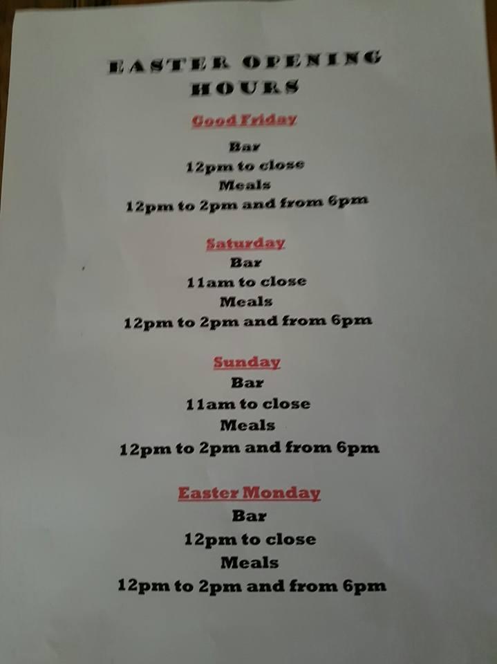Menu at Wheatsheaf Hotel pub & bar, Terang