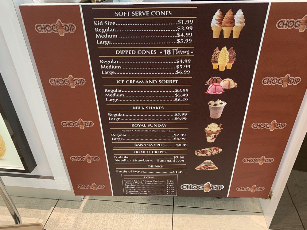Menu at Chocodip, Orlando, S Orange Blossom Trl