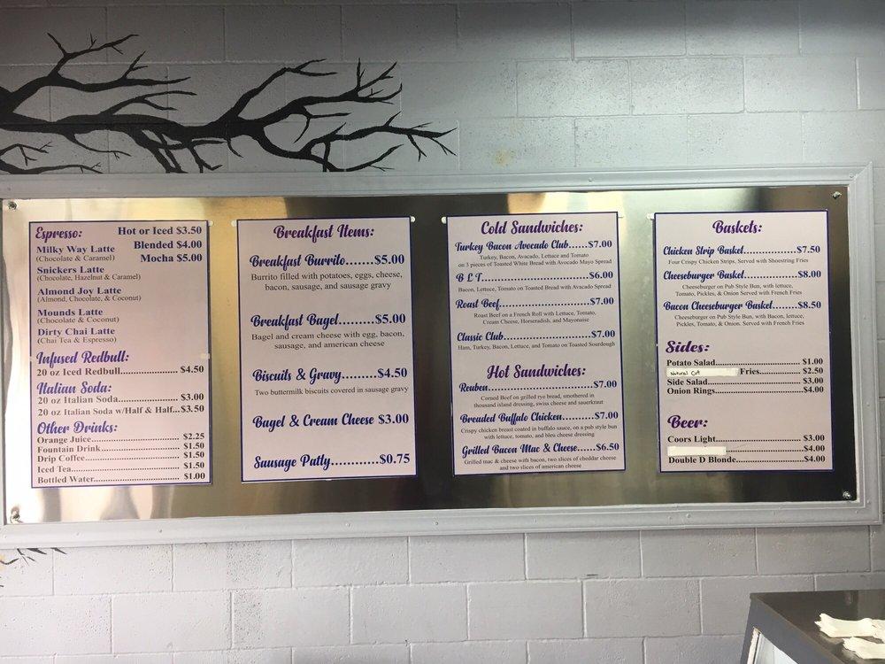Menu at Diamond Deli restaurant, Eugene