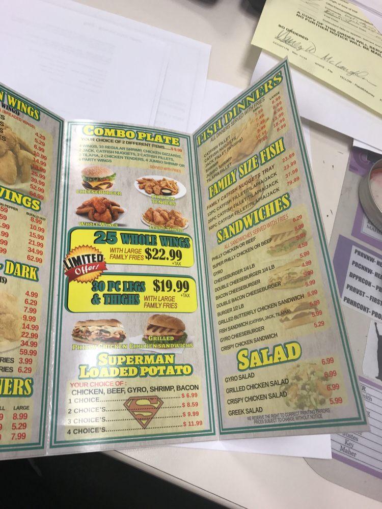 Menu at St.Louis Fish & Chicken Grill -NORTH OAKS PLAZA restaurant, St ...