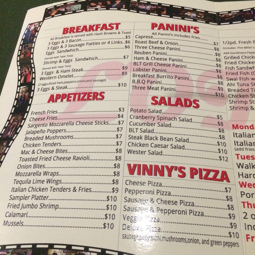 Menu at Lotus Sports Bar And Grill, Kenosha, 60th St