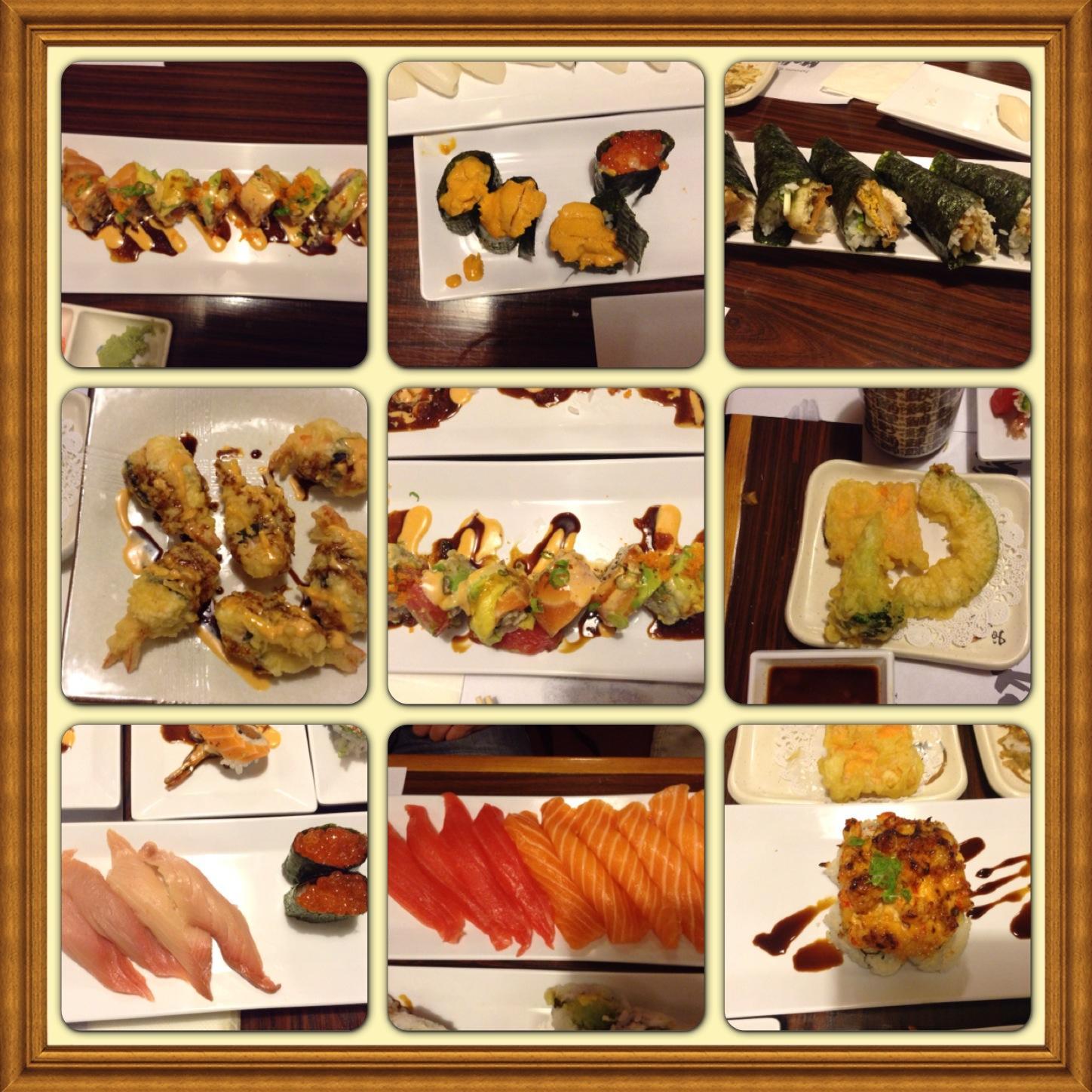 Menu at Maki Yaki sushi restaurant, Placentia, N Kraemer Blvd