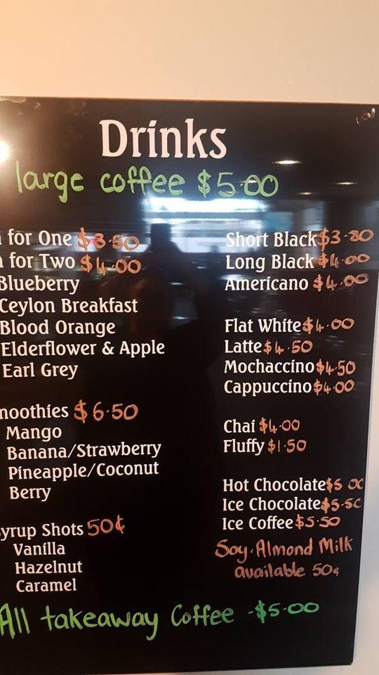 Menu at The Quarry Restaurant, Westport