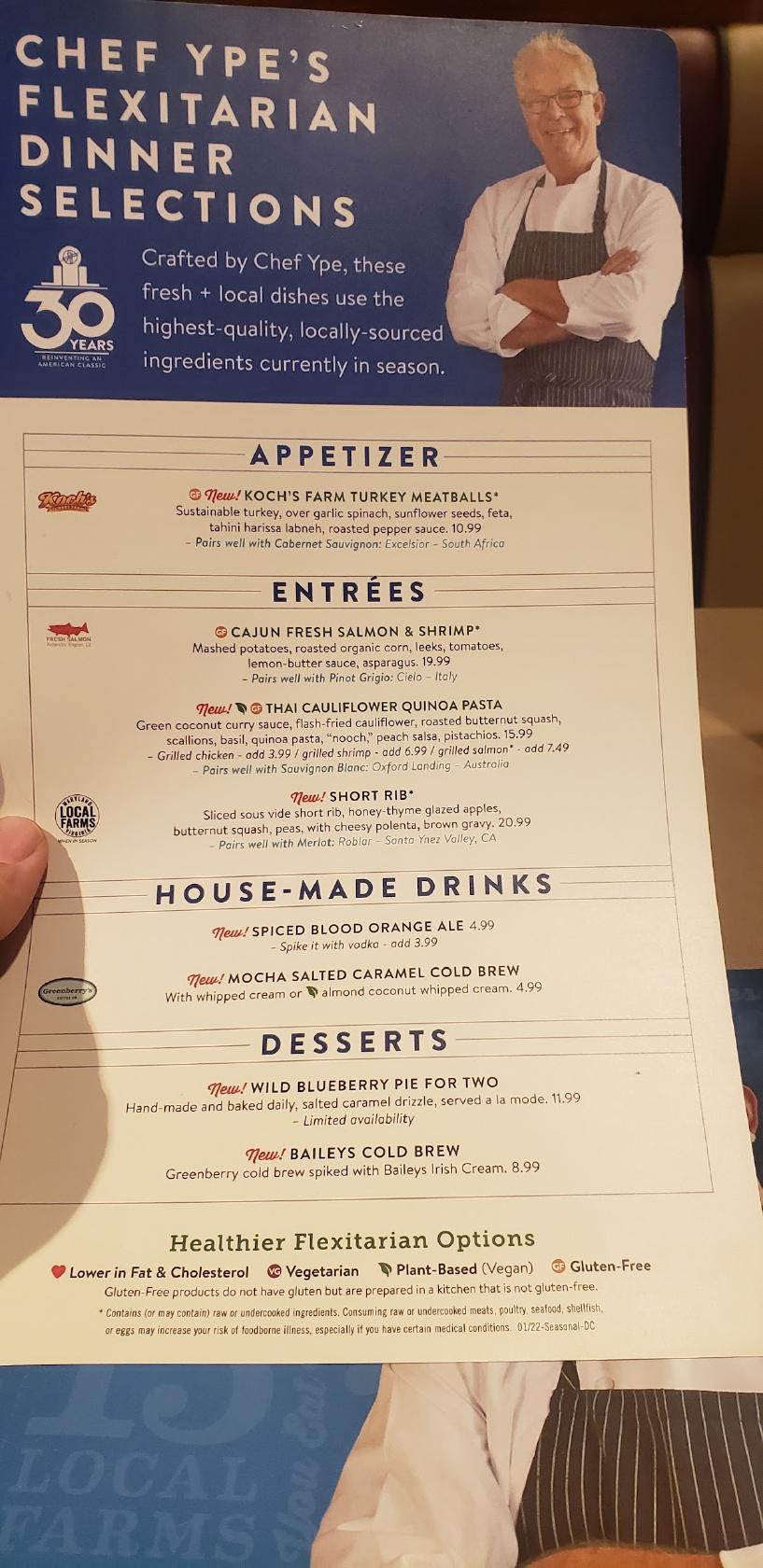 Menu at Silver Diner restaurant, Waldorf, Festival Way