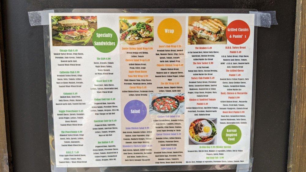 Menu at HUMU DELI & JUICE pub & bar, Honolulu