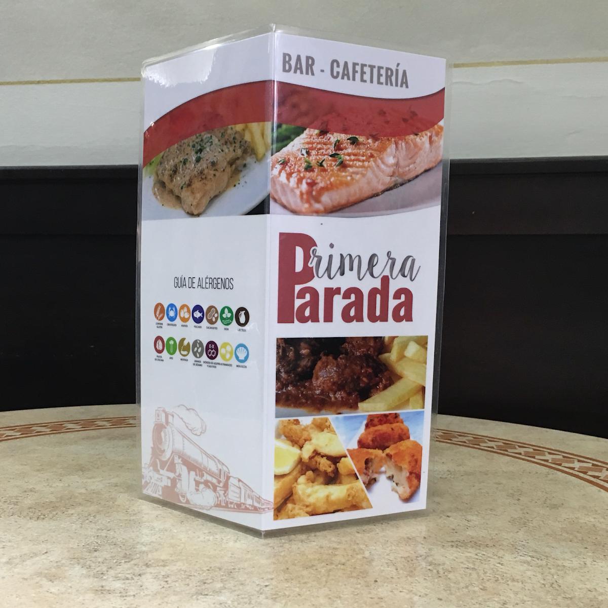 Carta de Bar Cafetería Primera Parada, Utrera