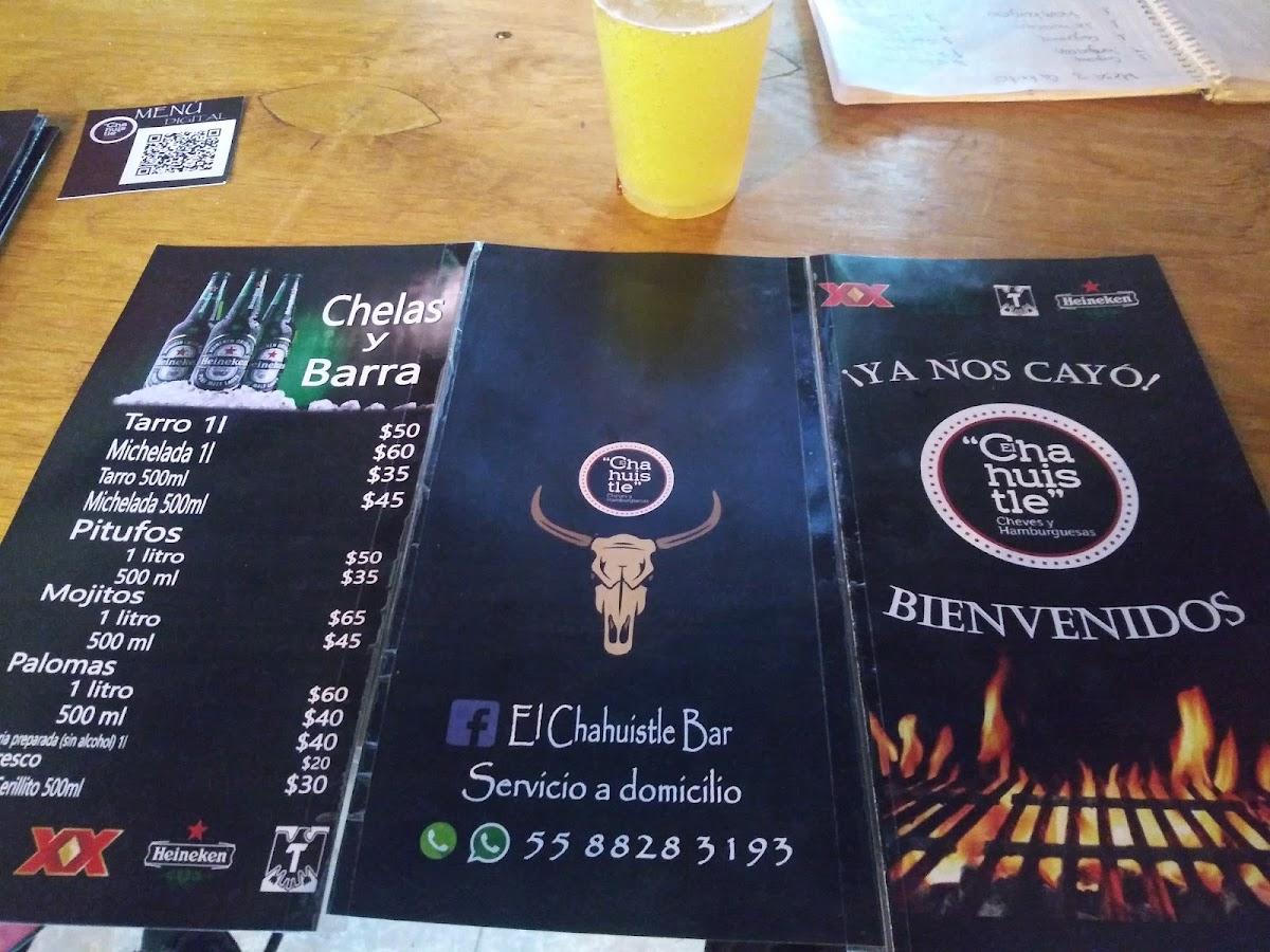 Menu at Bar "El Chahuistle", Ocopulco
