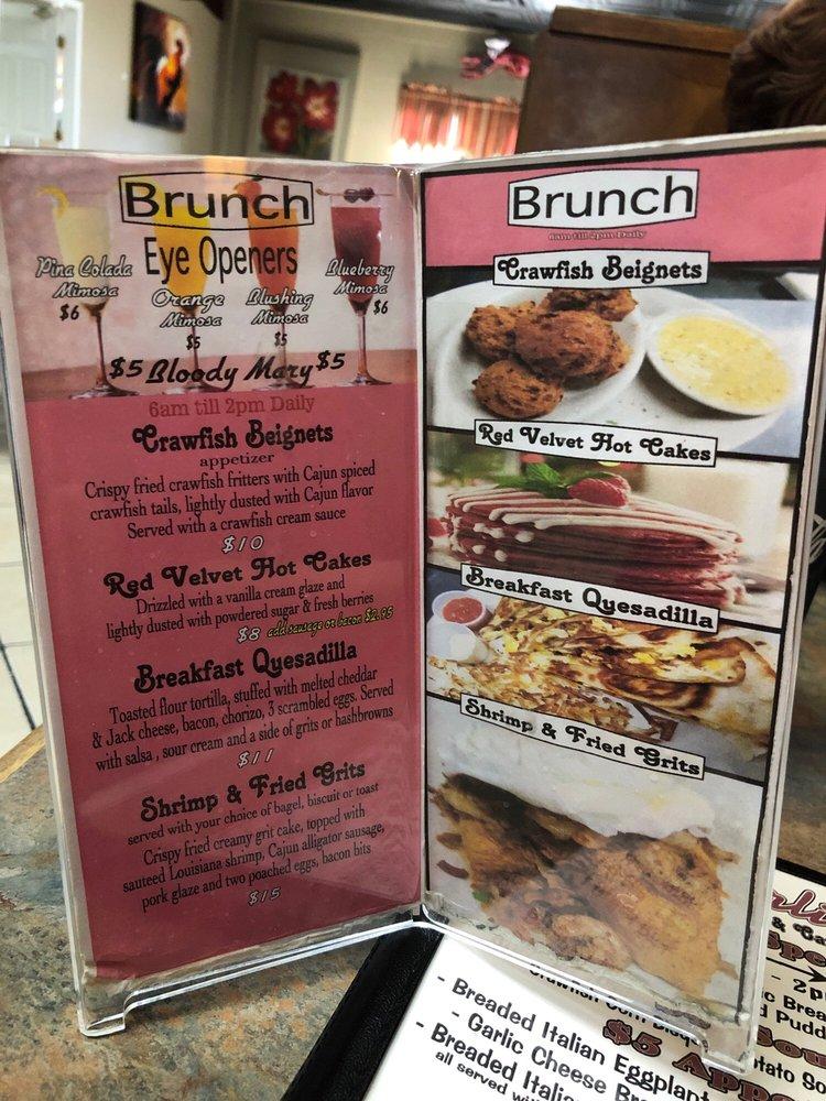 Menu at Charlie's Restaurant-Catering, Violet