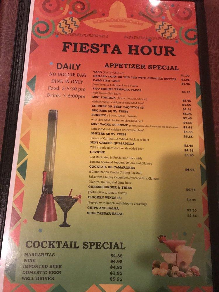 Menu at Don Diego's of Indian Wells pub & bar, Indian Wells