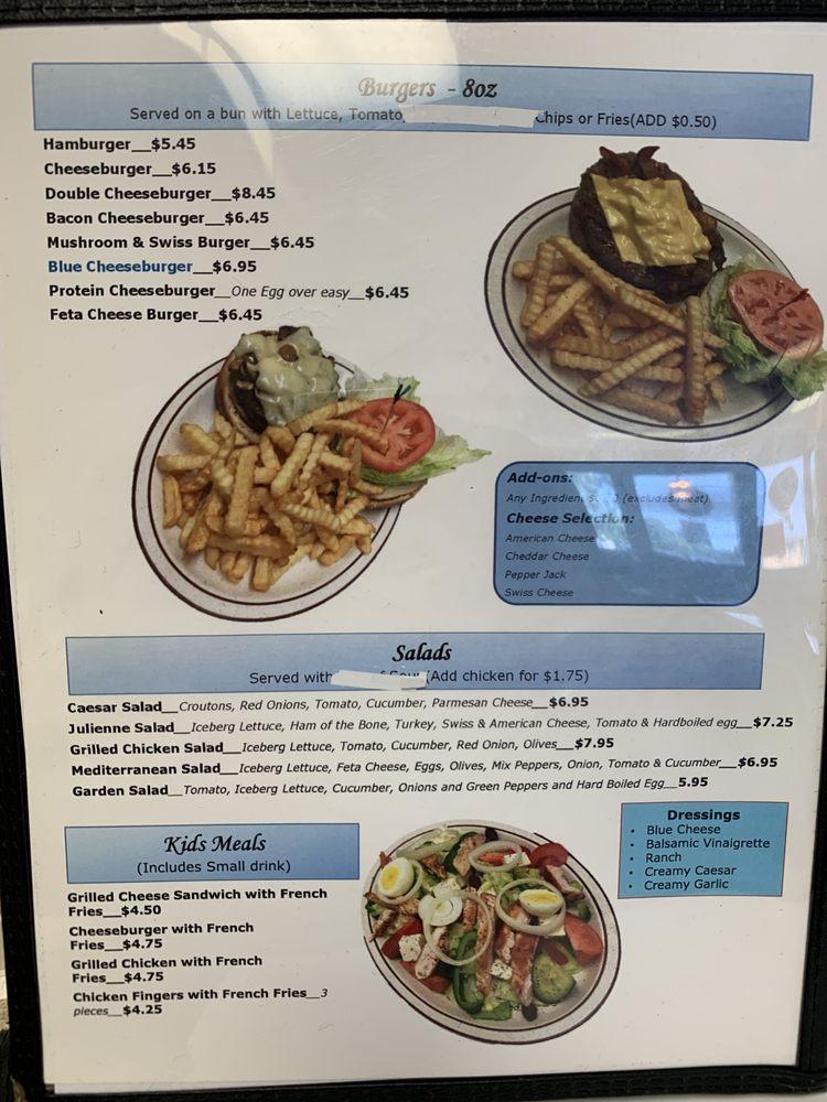 Menu at Max's Pancake House restaurant, Round Lake Park