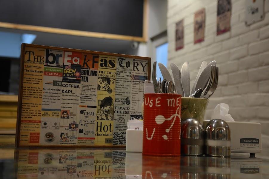Menu at The Breakfast Story, Nagpur