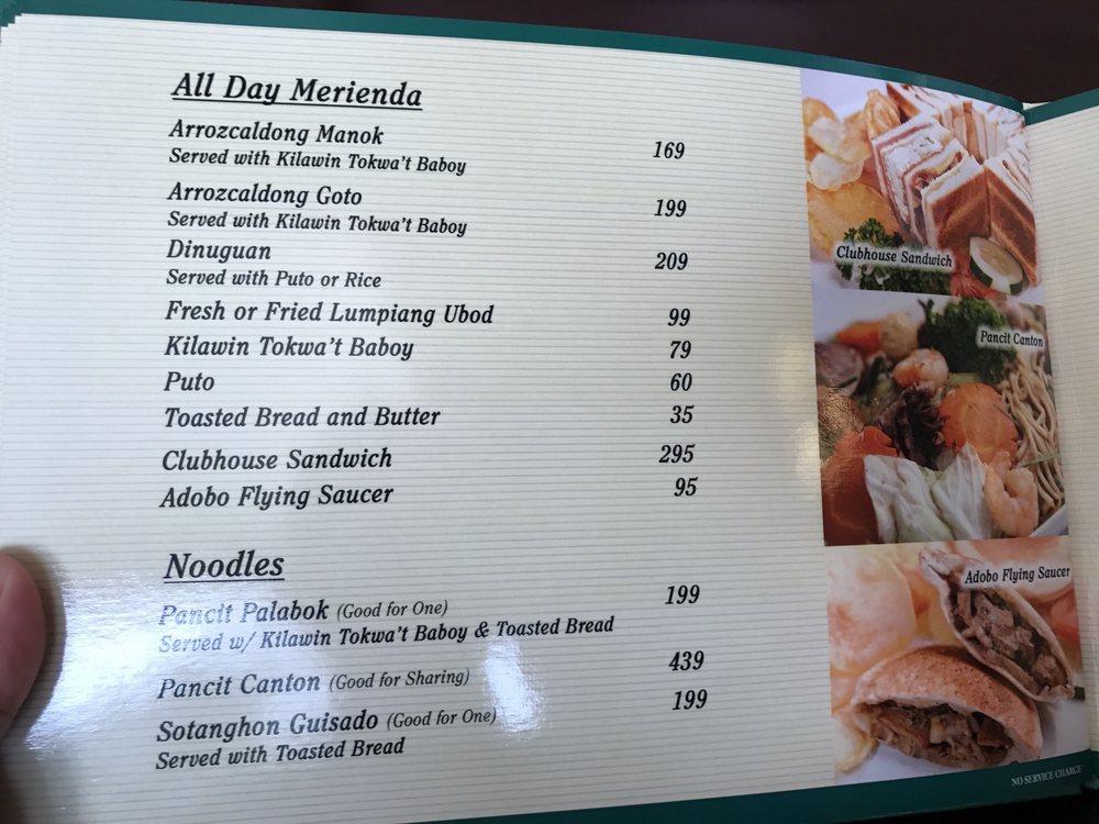 Menu at Alex III BBQ, Quezon City, 30 Sct. Bayoran St