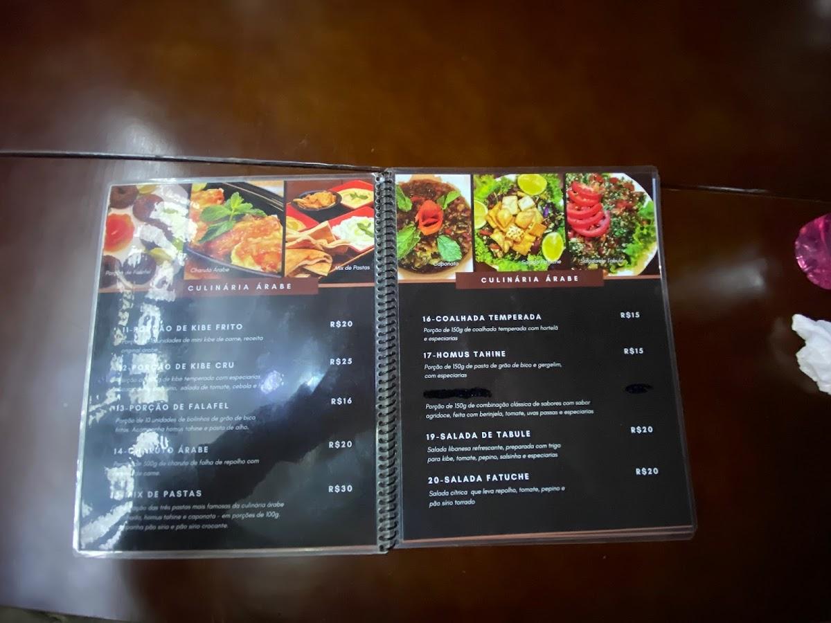 Menu em Yalla Habibi - Águas Claras restaurante, Brasília