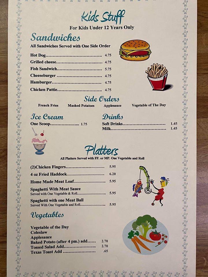 Menu at Capital Restaurant, Chambersburg