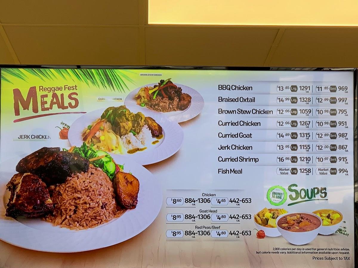 Carta de Golden Krust Caribbean Restaurant, Municipio de Union, US Hwy ...