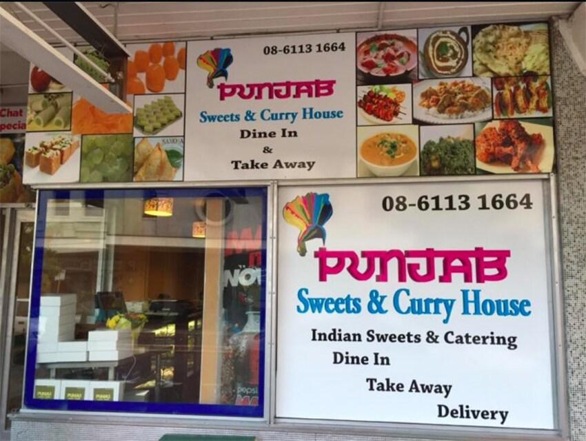 Menu at Punjab Sweets & Curry House restaurant, Maylands