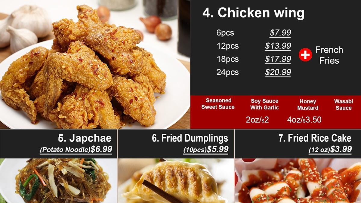 Menu at Mon Ami Express restaurant, Longueuil