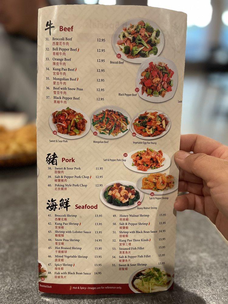 Menu at Royal Wok Chinese Restaurant, Orange