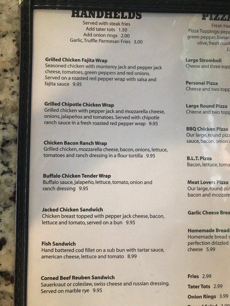 Menu at Union Lake Tap Bar and Grill, Waterford Township