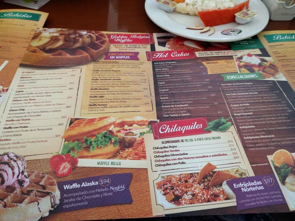 Carta del restaurante La Casa Del Waffle, Los Gavilanes, Av. Adolfo ...