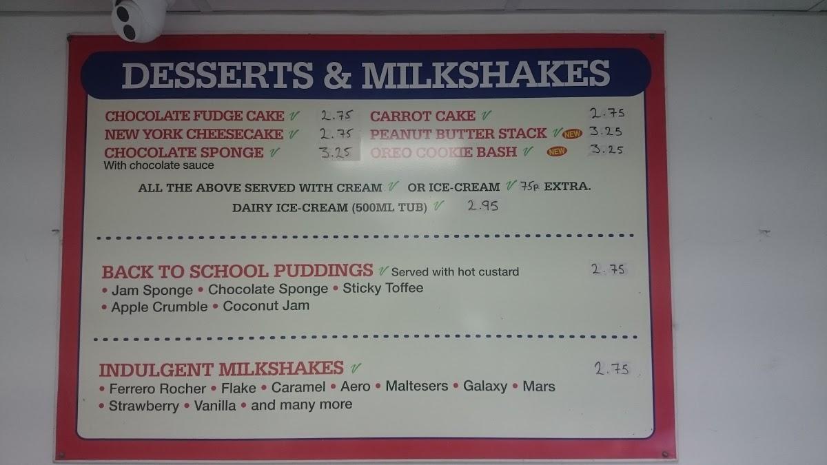 Menu at Pizza Go Go pizzeria, Dewsbury, 7-9 Corporation St