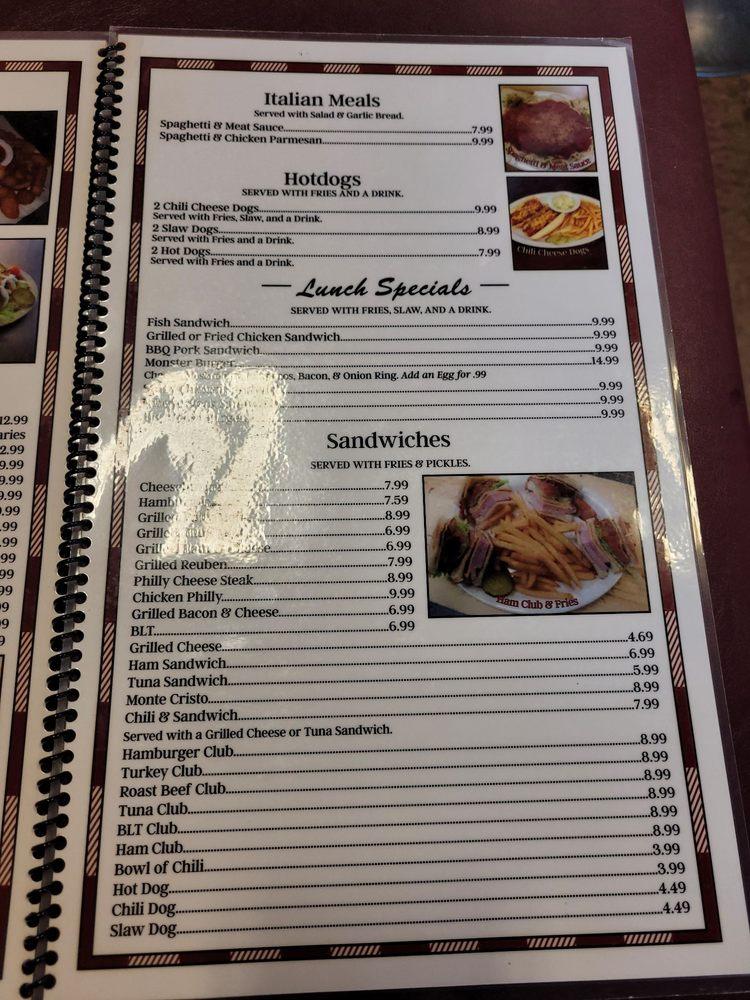 Menu at Mom's Family Restaurant, Enterprise