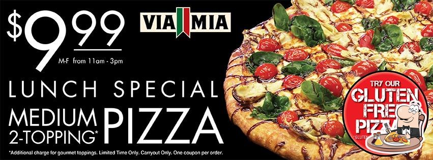 VIA MIA PIZZA, 16990 Monterey Rd in Morgan Hill - Restaurant menu and ...