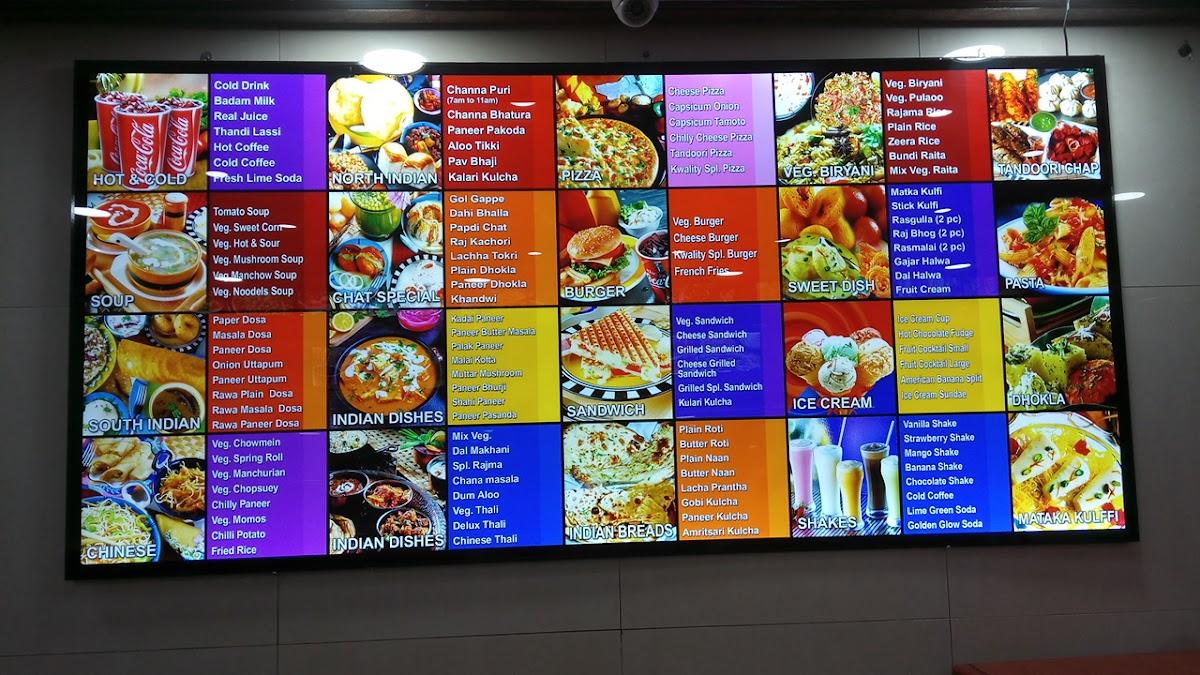 Menu at Kwality Sweets, Jammu