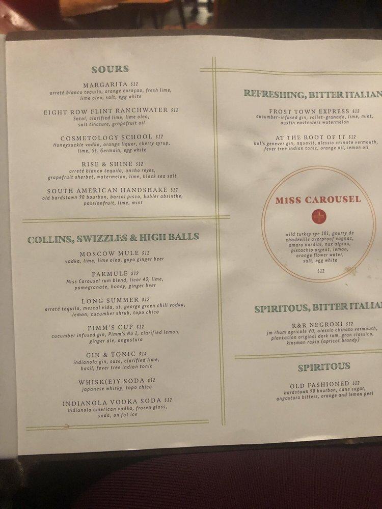 Menu at Lightnin's Good Times pub & bar, Houston