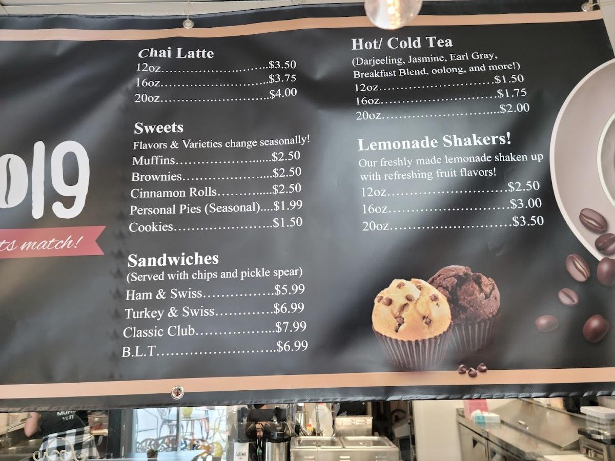 Menu at Cafe 19 Englewood, Englewood, 19 W National Rd