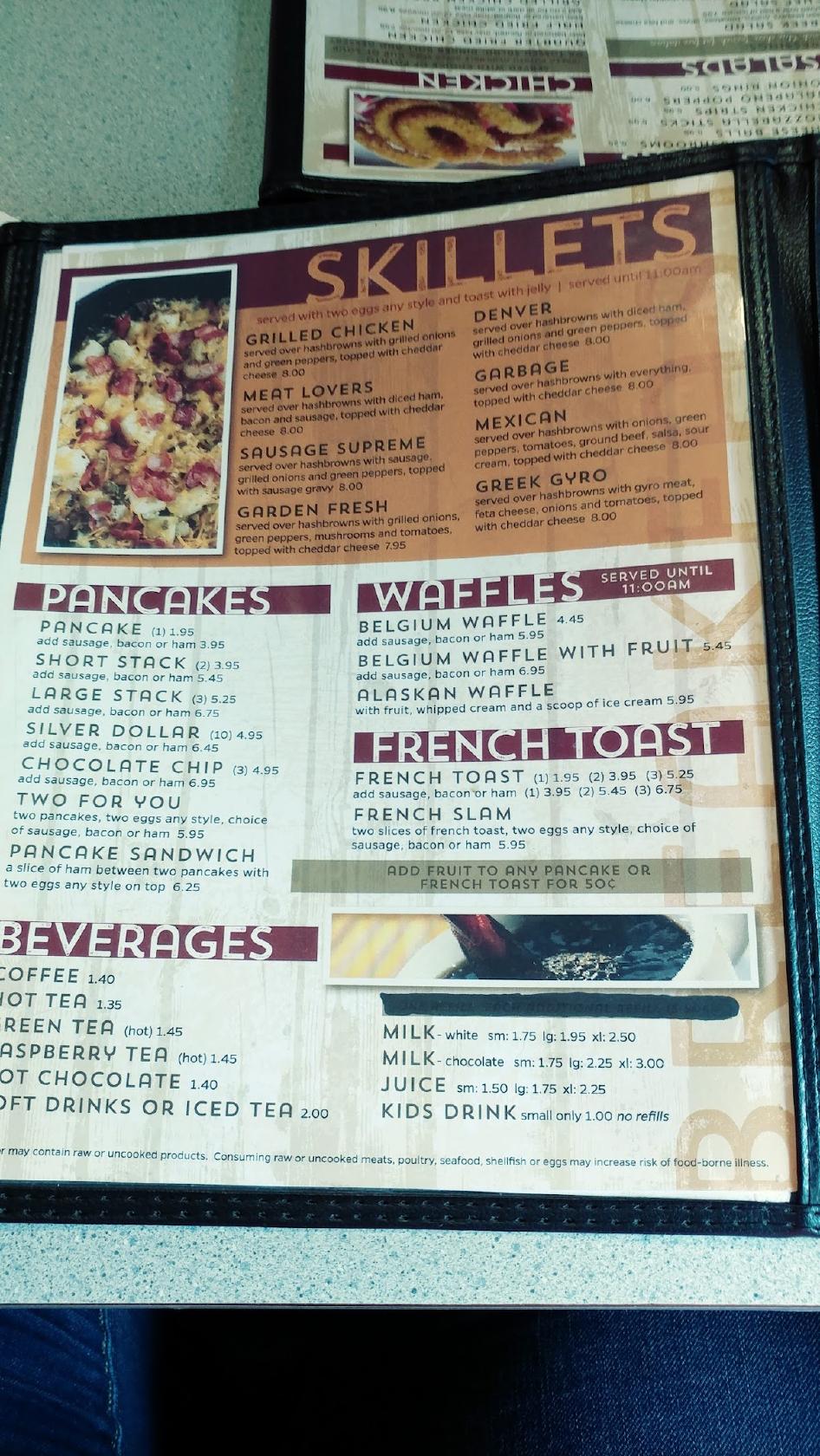 Menu at City Limits Family Restaurant, Maquoketa