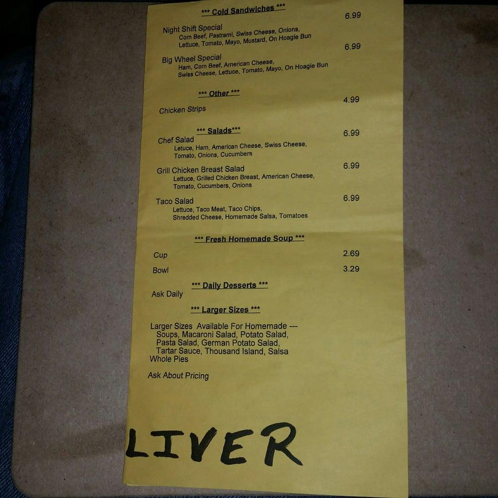 Menu at Hy-Vee Market Grille cafe, Dubuque, Dodge St
