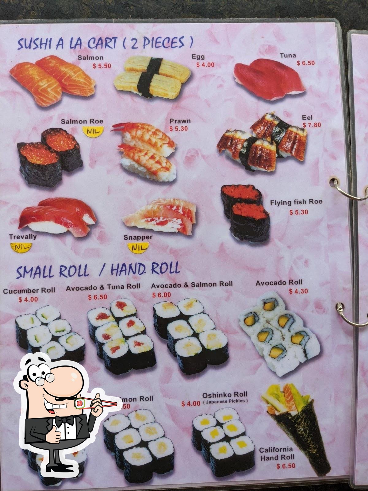 Rainbow Sushi in Mona Vale - Restaurant menu and reviews