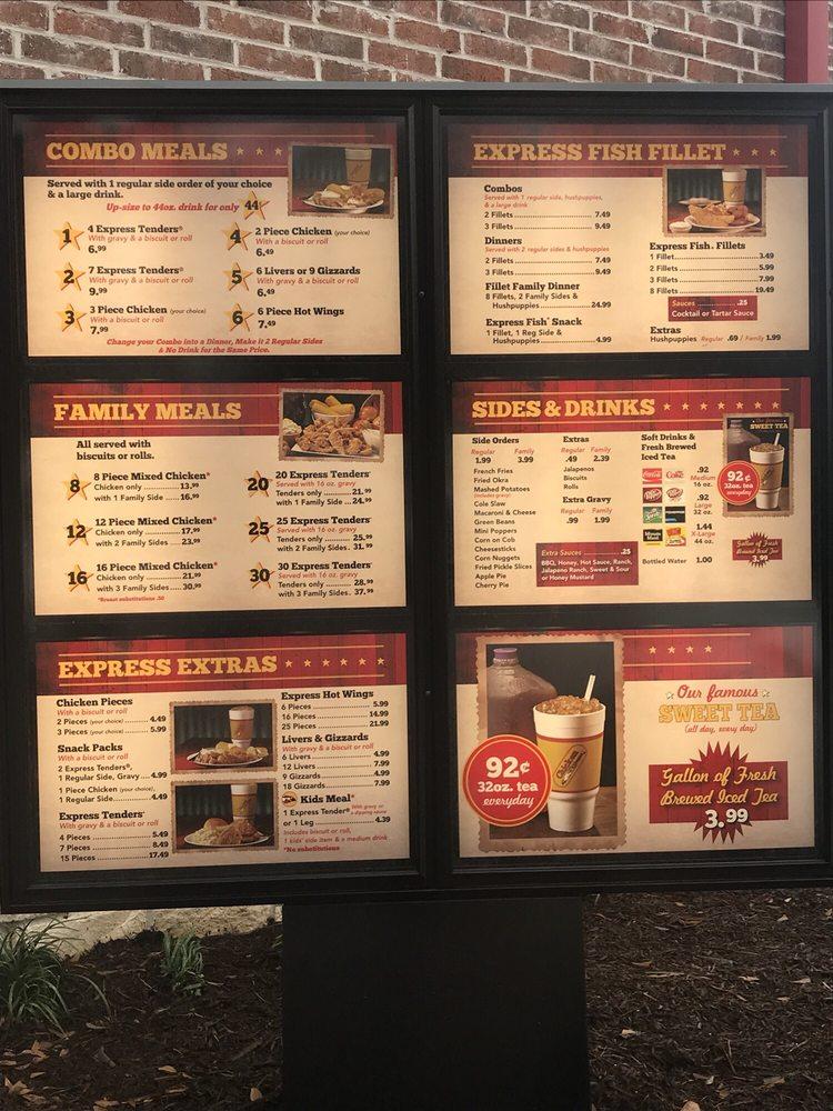 Menu at Chicken Express fast food, League City