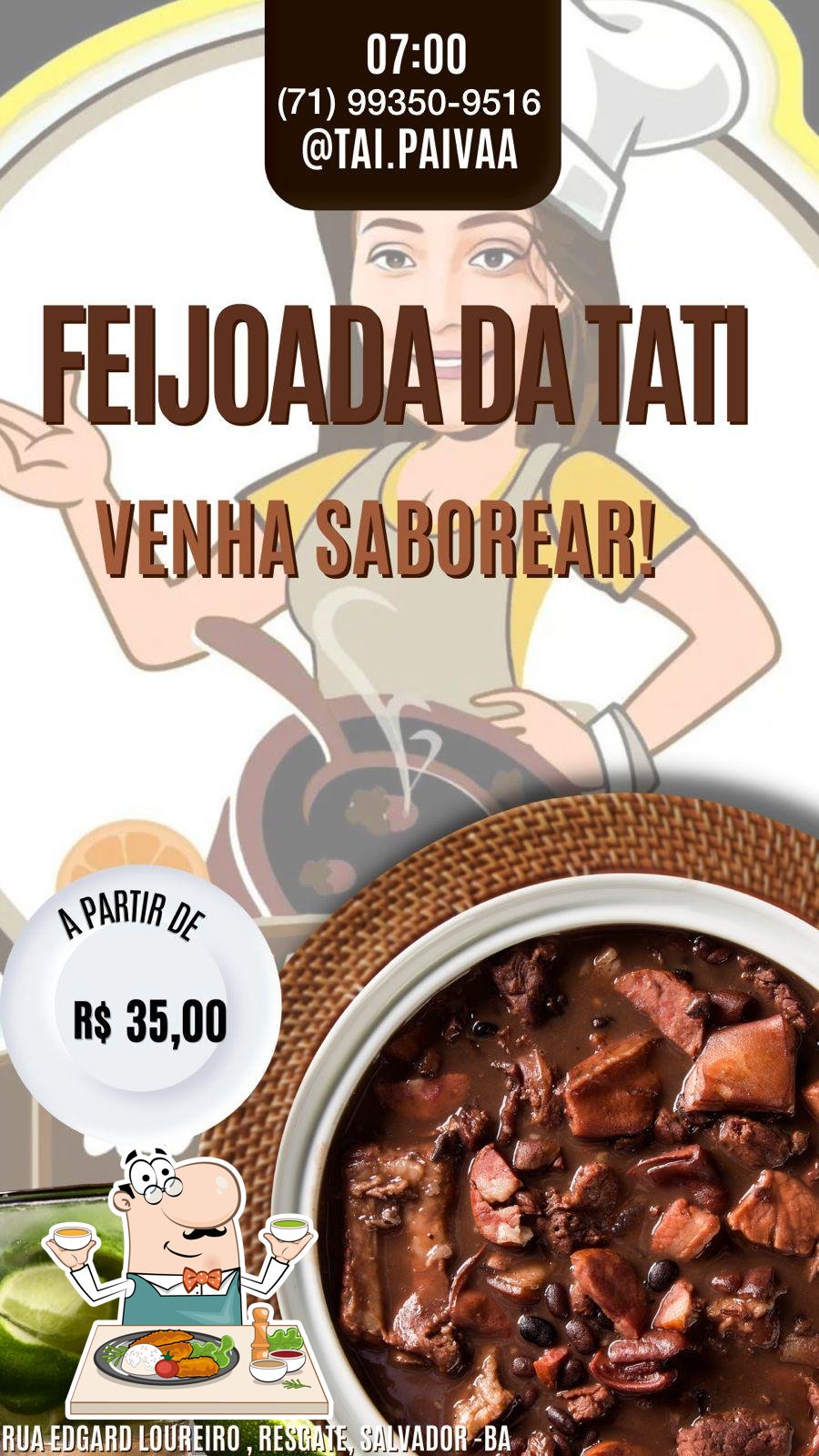 Feijoada da Tati restaurant, Salvador - Restaurant menu and reviews