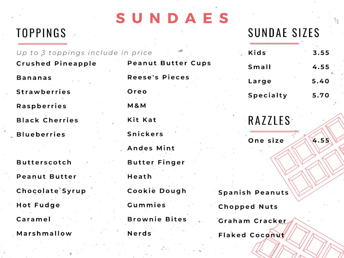 Menu at The Last Stand restaurant, Horseheads