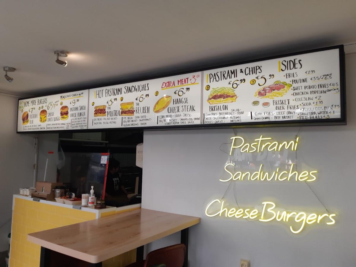 Menu at Day Dream Deli, Delft