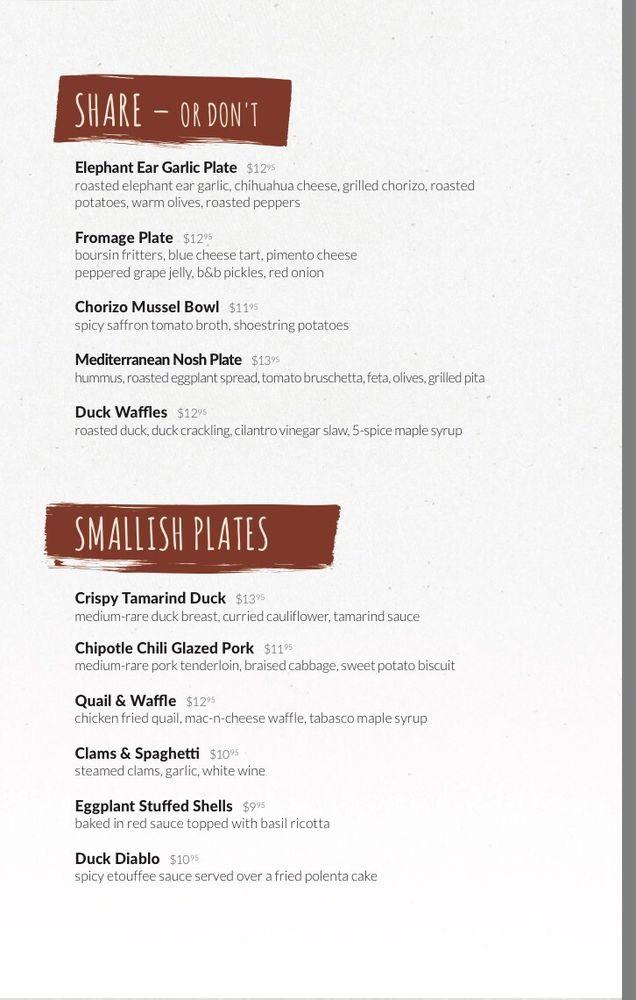 Menu at Red Dog Diner pub & bar, New Orleans
