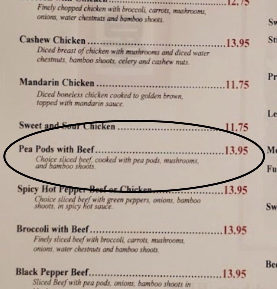 Menu at New Star Restaurant, Rigby, 207 Stockham Boulevard