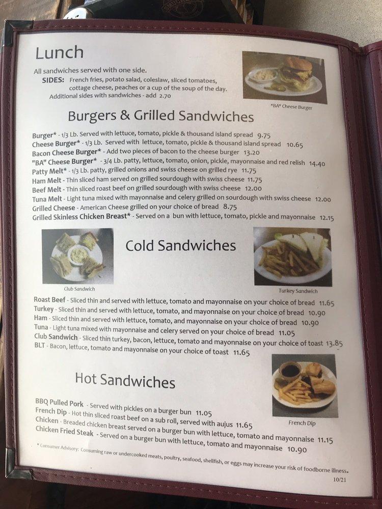 Menu at Bonanza Cafe, Fort Mohave, AZ-95