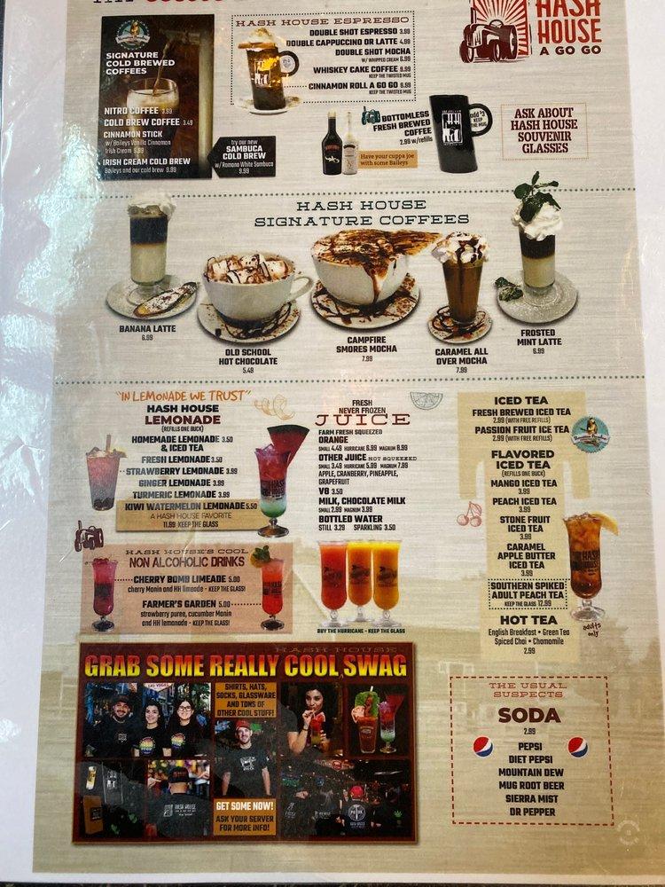 Menu at Hash House A Go Go - Henderson restaurant, Henderson, 555 N ...