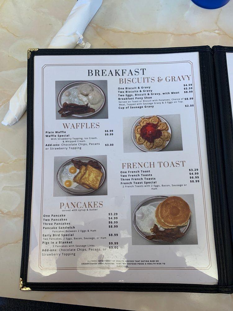 Menu at Fiona's Family Restaurant, Wood River